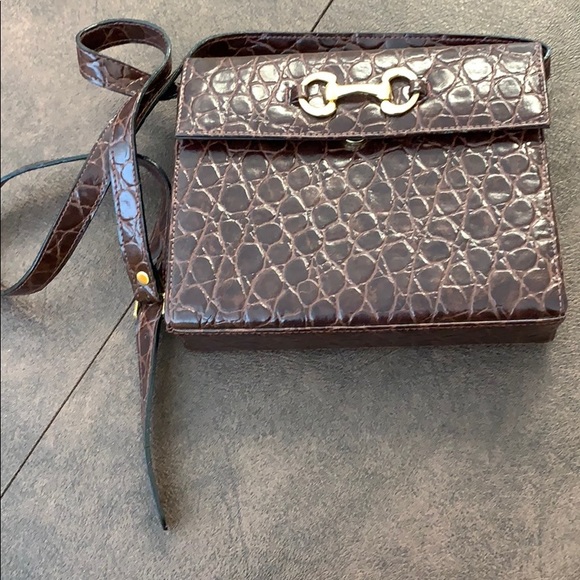 Tiannl | Bags | Alligator Clutch Purse Crossbody Handbag | Poshmark